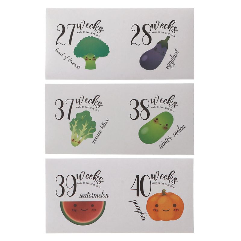 28 Pcs Pregnancy Weekly Belly Growth Stickers for ... – Vicedeal