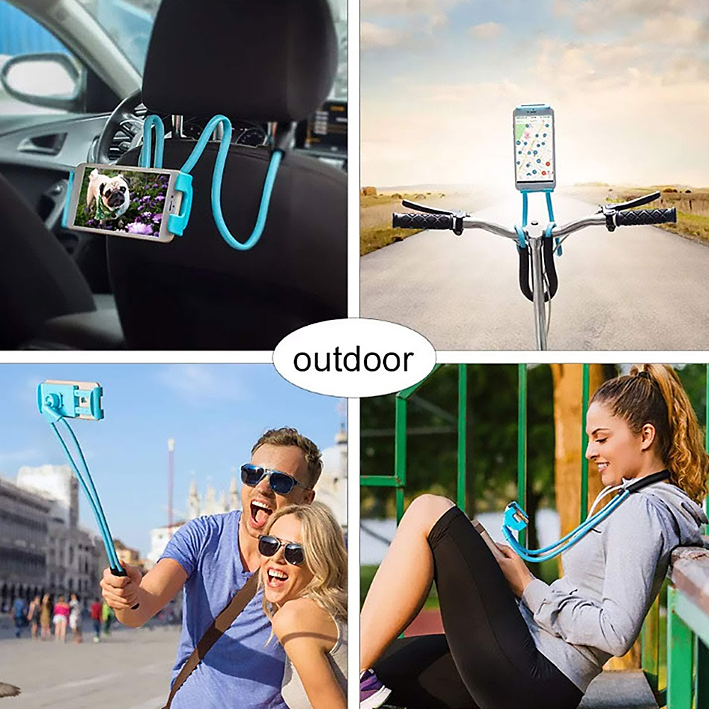 4.5 in-7 in Phone Holder Neck Set Tablet Mount Fle... – Grandado