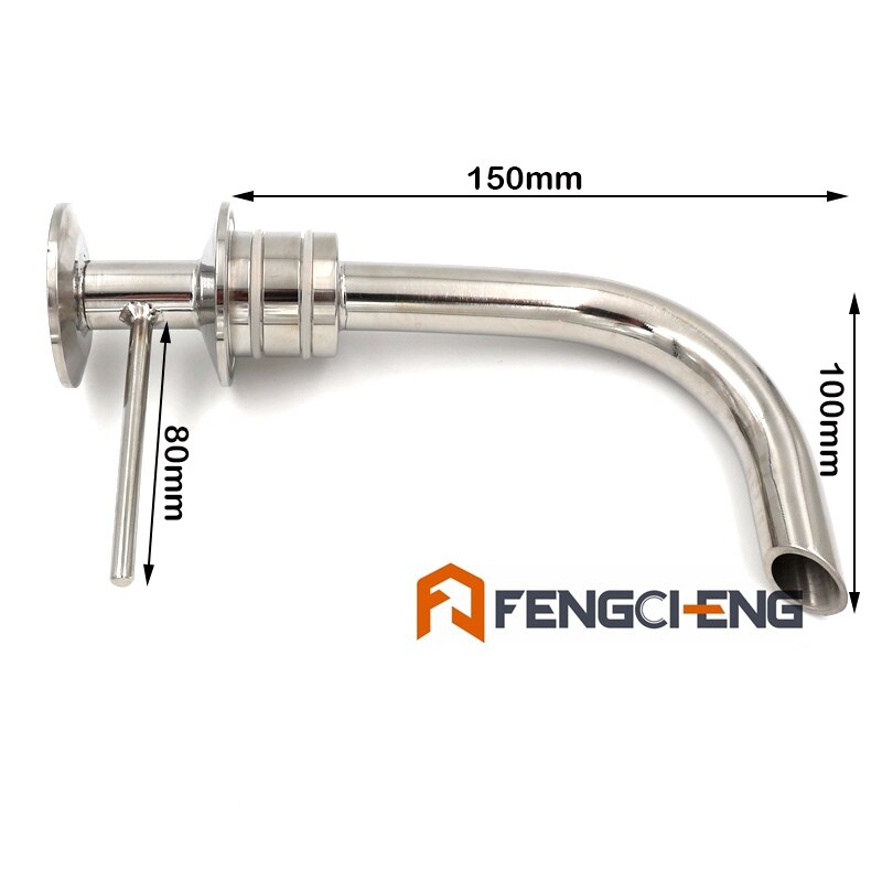 1.5"TC Racking Arm, Dual O-rings , Conical Ferment... – Grandado