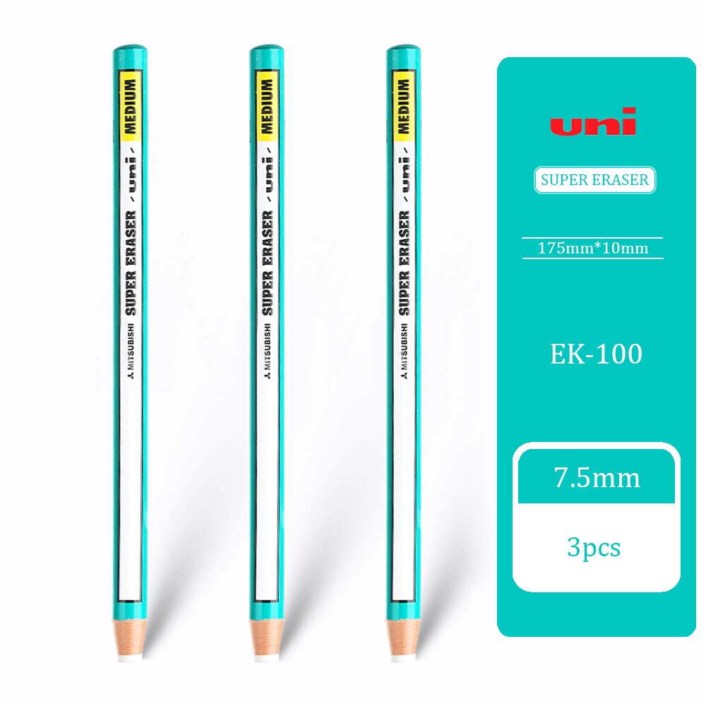 3/10Pcs Uni Papierrol Gum Pen Type EK-100 Pen-Vorm... – Grandado