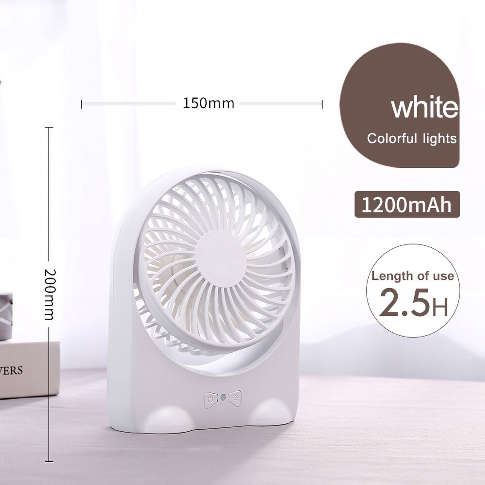 Mini Desk Fan Portable Mini fan USB ventilador fan... – Grandado