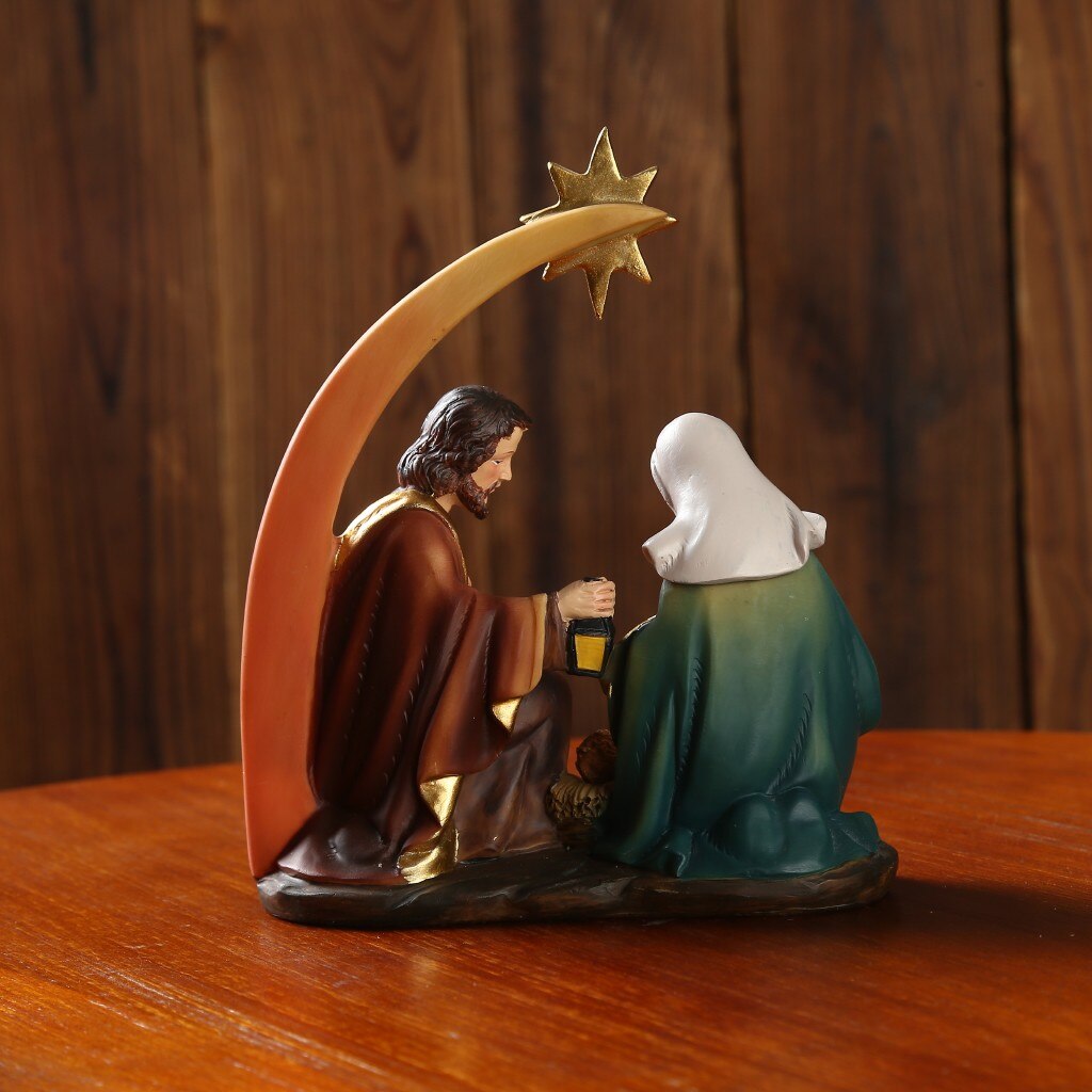 Home Decoration Profile Nativity Set Includes Holy... – Grandado