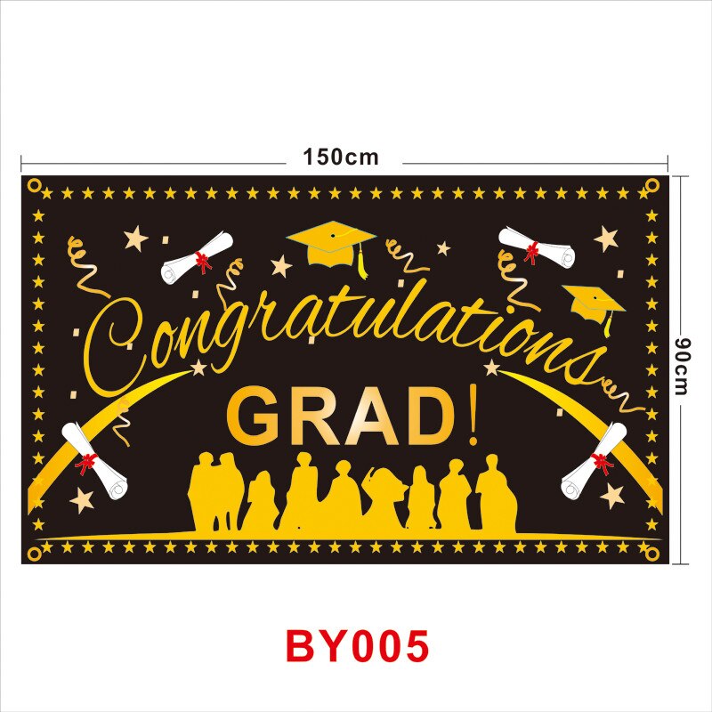Party Photo Booth Props Congrats Grad Sign Banner ... – Grandado