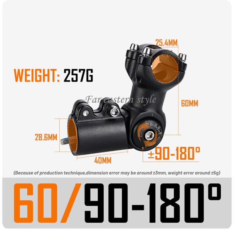 GUSTAVO Einstellbar Fahrrad Stem Riser für 25.4/31... – Grandado