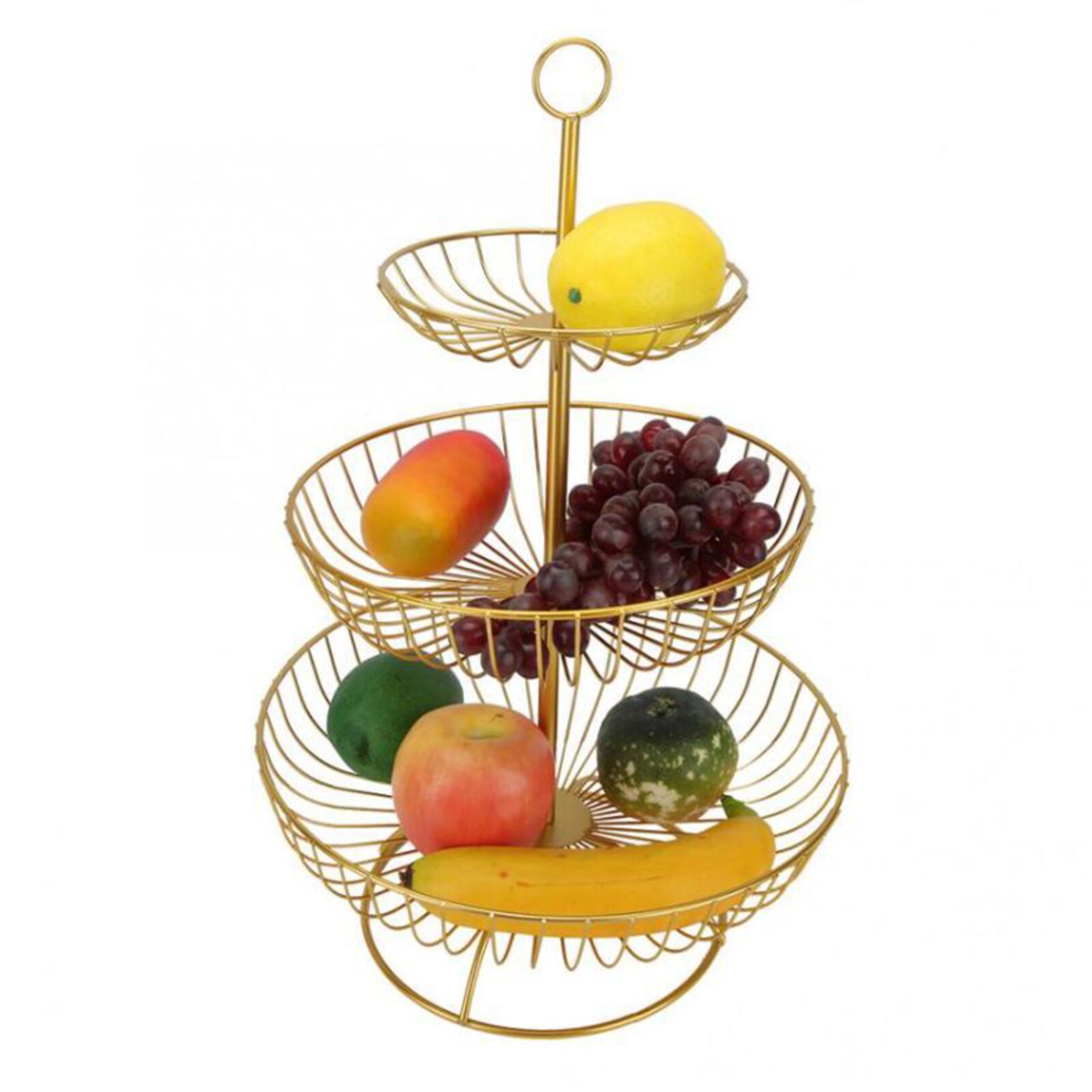 Fruit Bowl, 3-Tier Fruit Basket Large Fruit Stand ... – Grandado