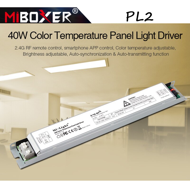 MiBOXER PL5 40W RGB+CCT led Panel Light Driver pow... – Grandado