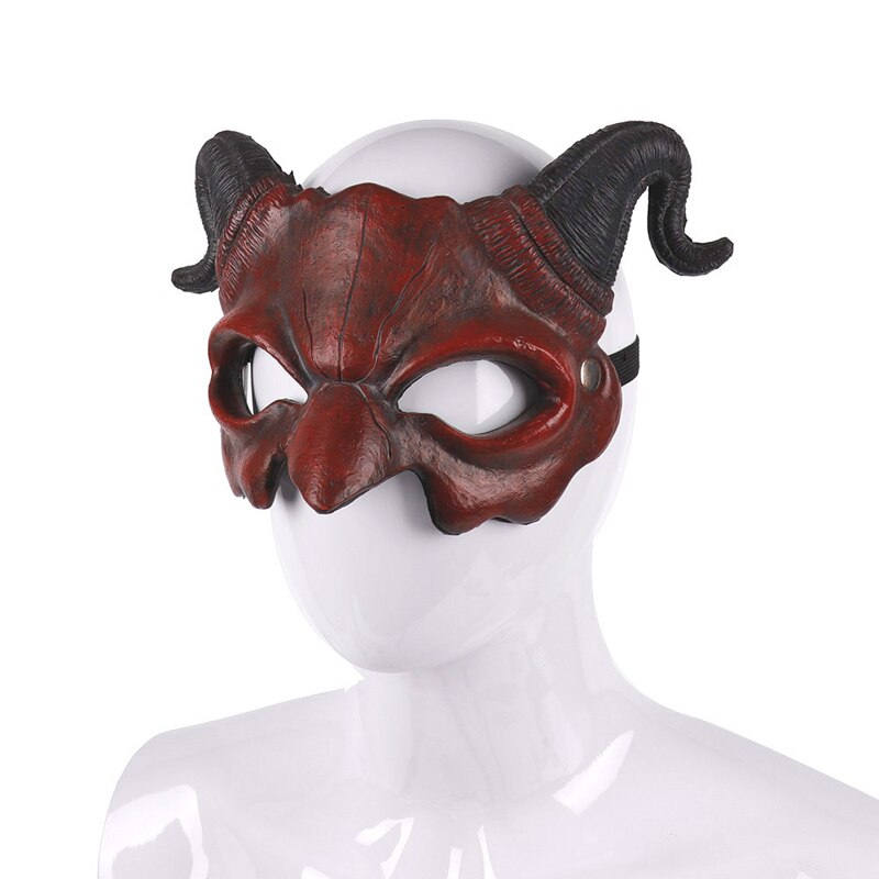 HaleyChan Halloween Carnival Party PU Foam Half Fa... – Vicedeal