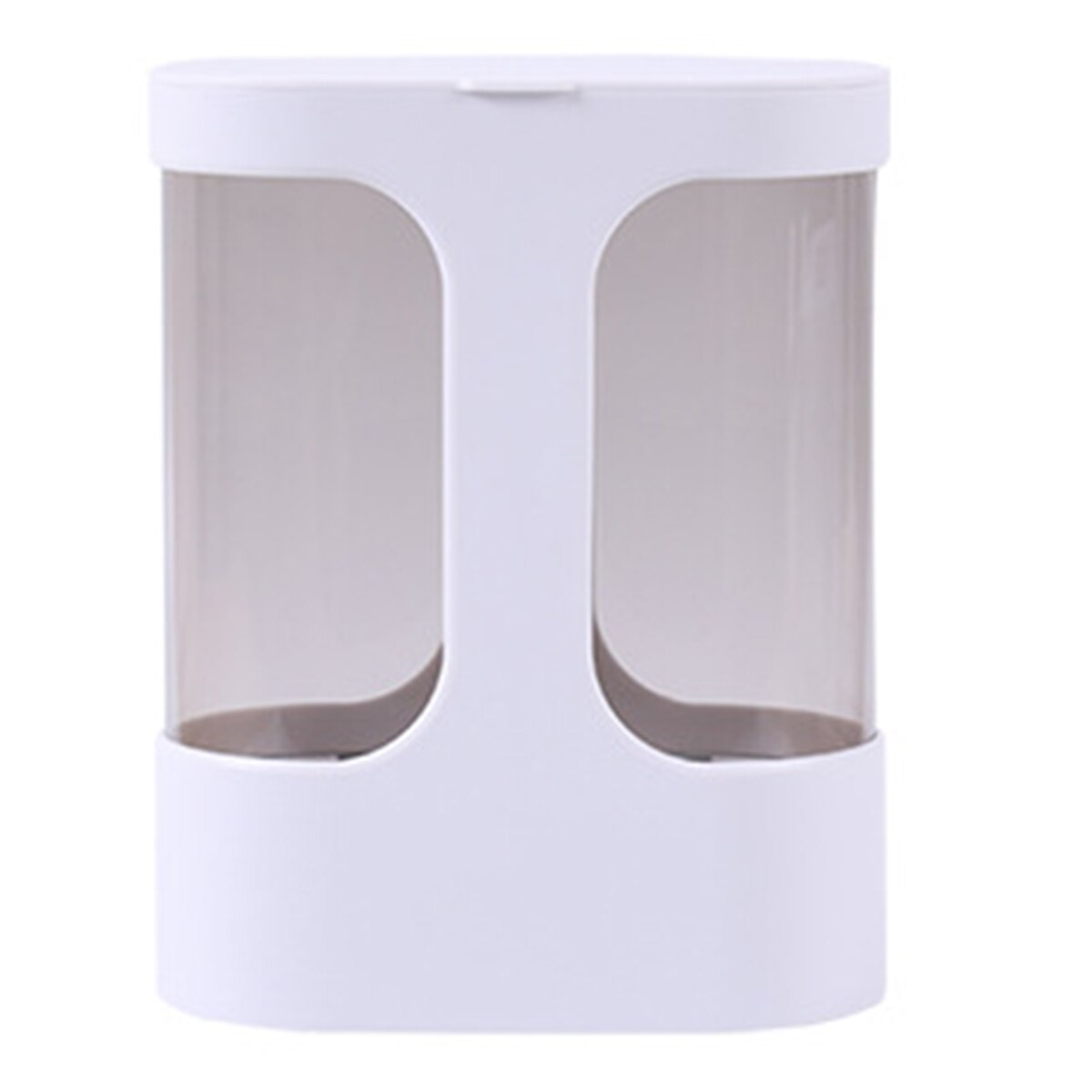 Transparent Cup Dispenser Double Tube Wall-Mount P... – Grandado