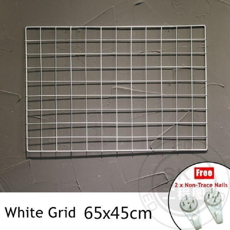 Metal Mesh Grid Wall Hanging Photo Frame Multi-Fun... – Grandado