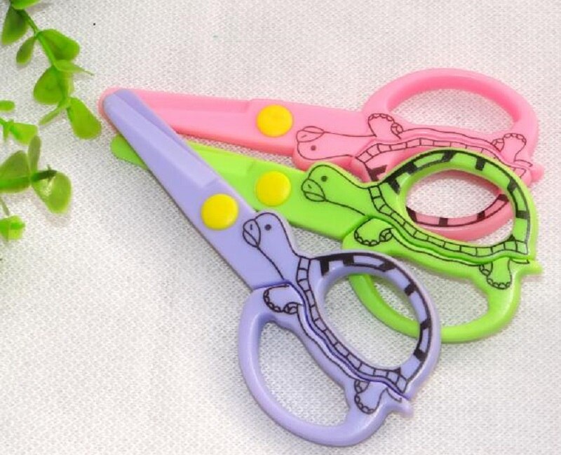 HKYSHP cute student stationery scissors plastic sa... – Vicedeal