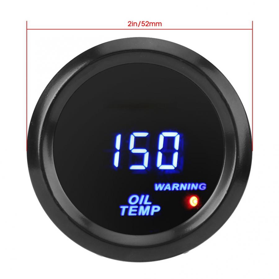52Mm Olie Thermometer Met Sensor 40 ~ 150 ℃ Blauwe... – Vicedeal