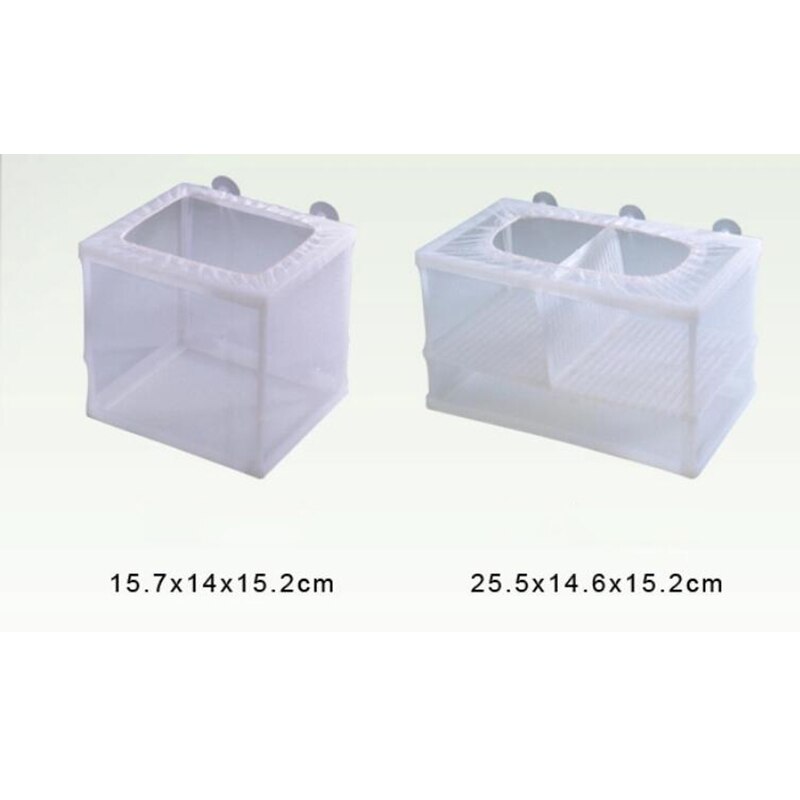 White Aquarium Net Isolation Box Small Fry Breedin... – Grandado