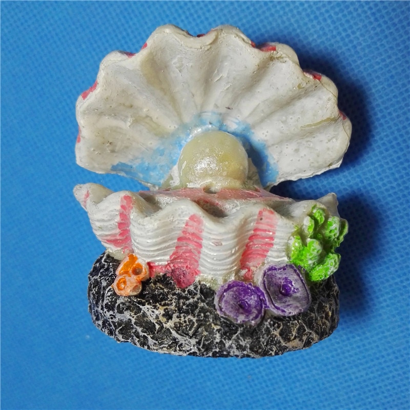 Pearl And Shell Aquarium fish tank toys decoration... – Vicedeal