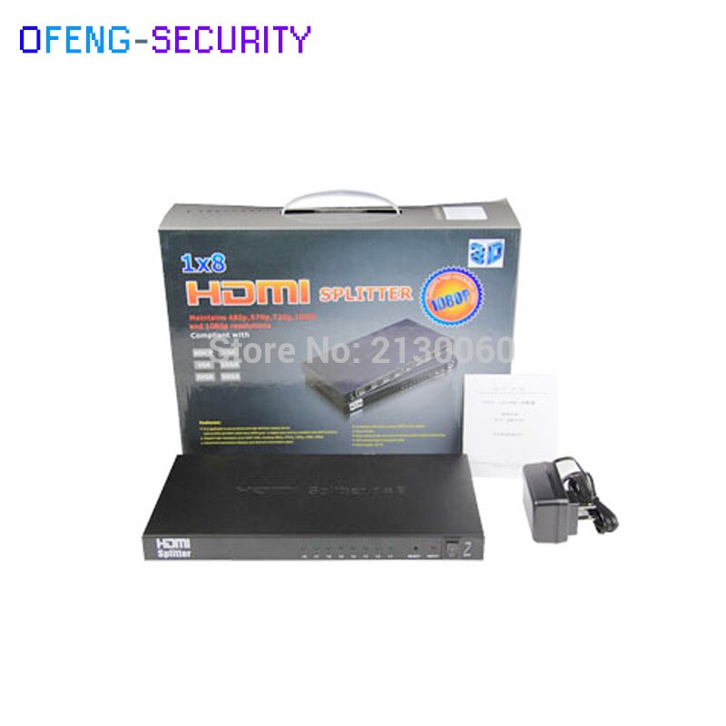 HDMI 1X8 Splitter, HDMI Splitter ---- V1.4, 4 Kara... – Grandado