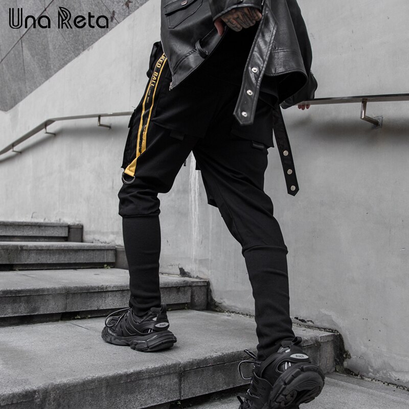 Una Reta Broek Mannen Herfst Winter Dark stijl Cas... – Grandado
