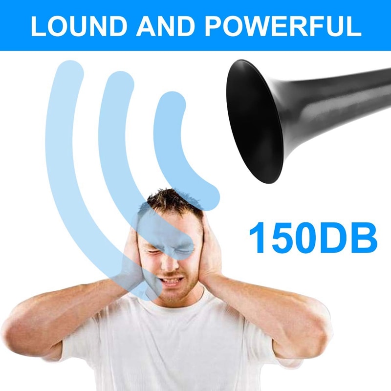12V 150Db Air Horn Kit,18 Inches Enkele Trompet Tr... – Grandado