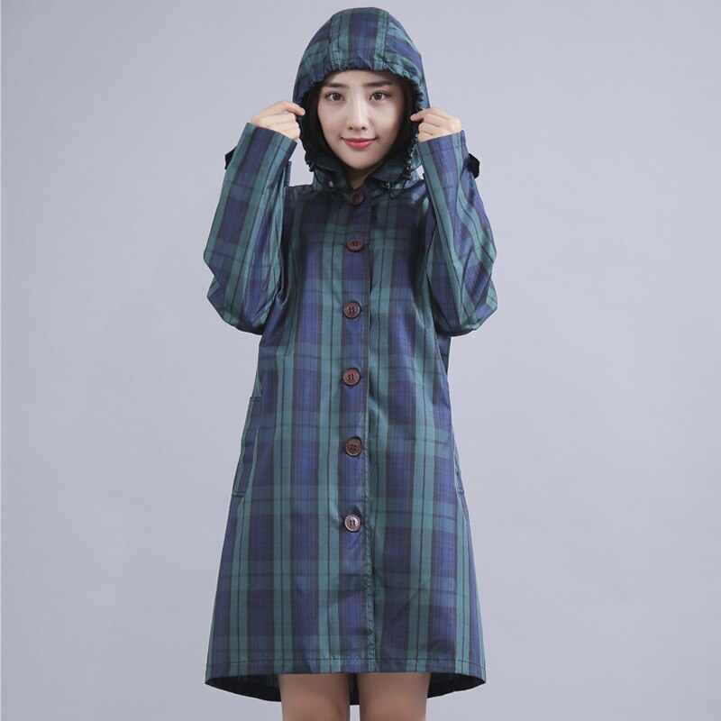 Women Raincoat Transition Jacket Sunset Long Autum... – Grandado
