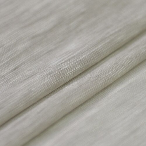 Plain color silk and linen blended fabric natural ... – Grandado