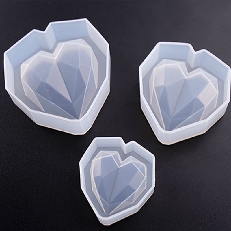 Popular 3D Diamond Love Heart Cake Mold for Baking... – Grandado