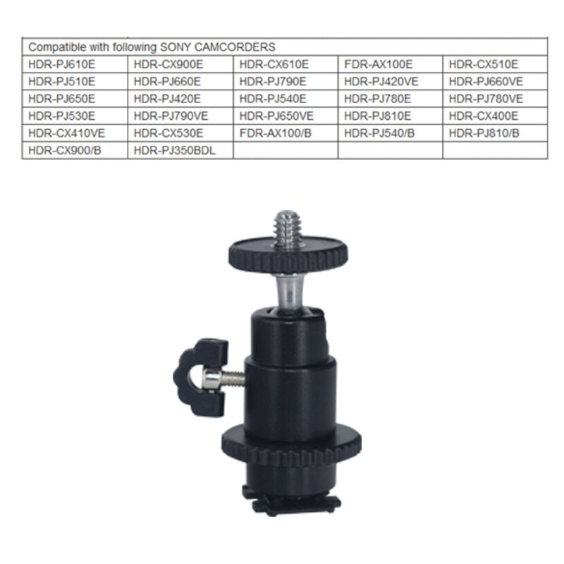 YouPro CSM-1 Shoe Base Camera Shoe Base Adapter 1/... – Vicedeal