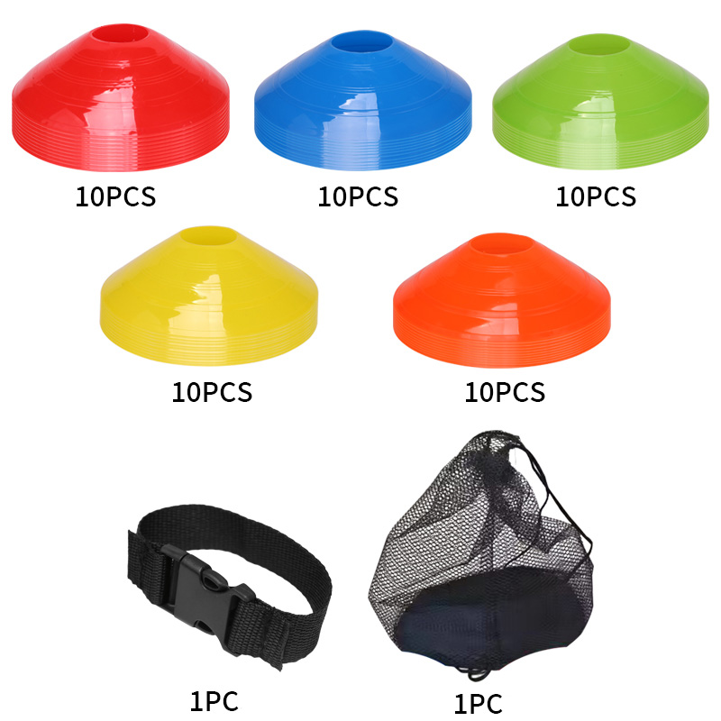 25PCS 50PCS Bodybuilding Agility Disc Cones Field ... – Grandado