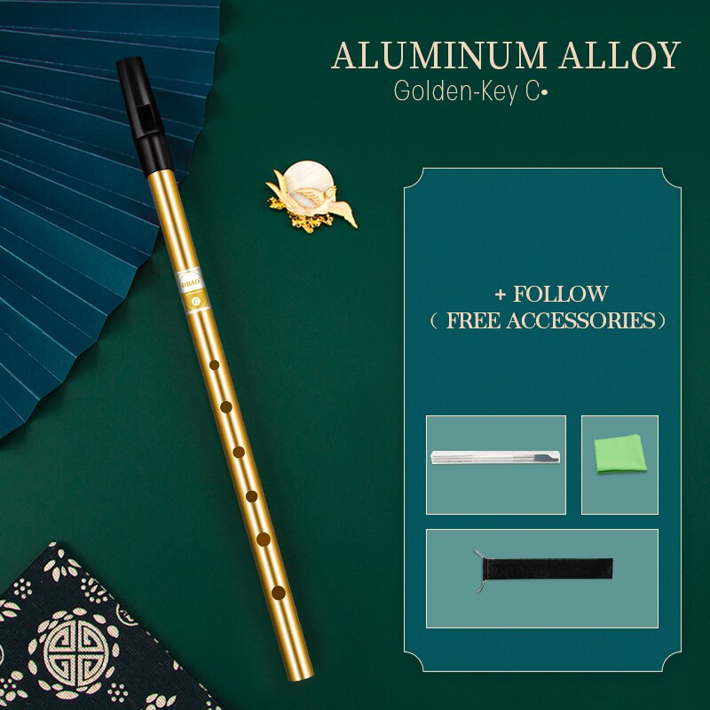 Irelish Fluit C/D Sleutel Tinwhistle Muziekinstrum... – Vicedeal