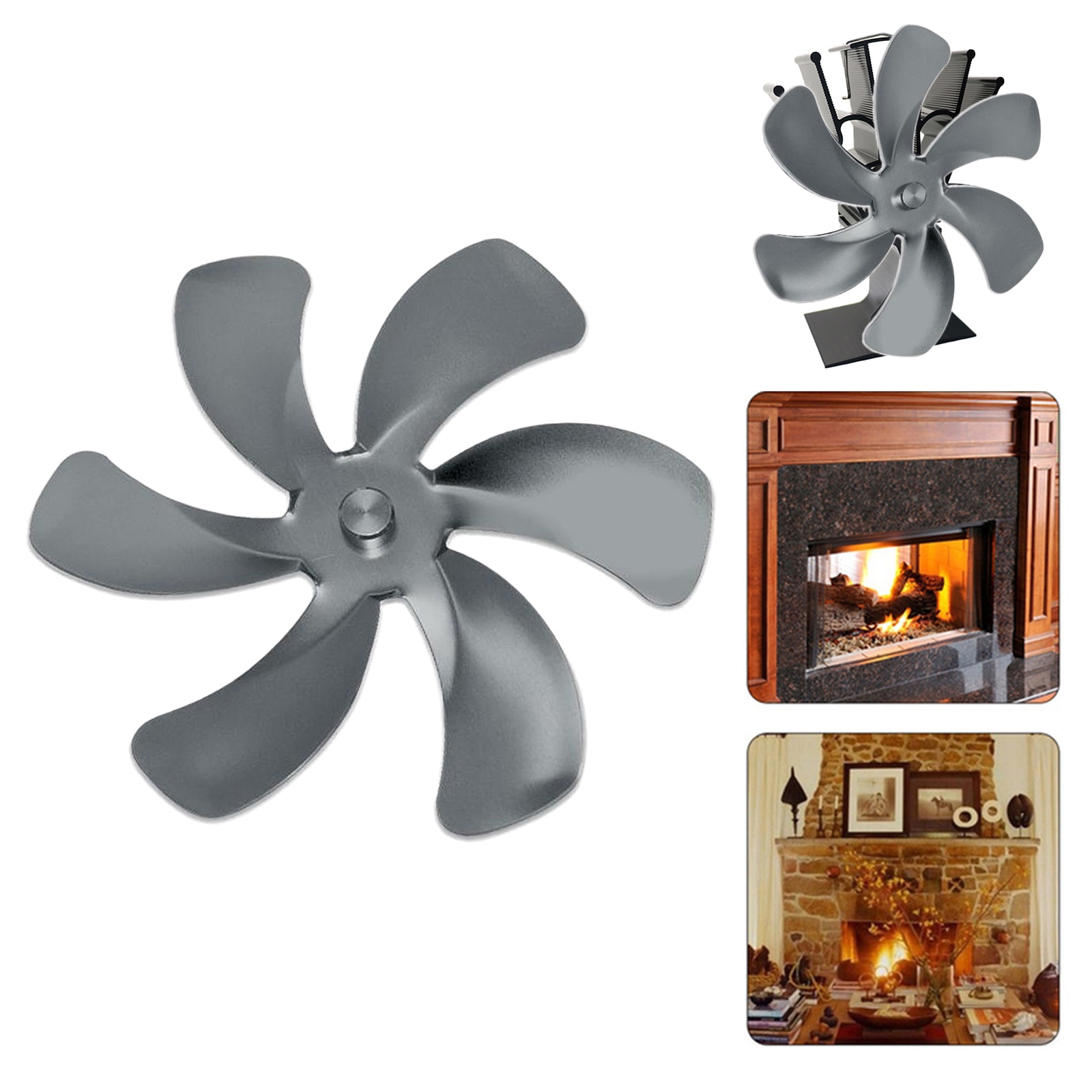 Universal Fireplace Fan Replacement Blades Stove W... – Grandado