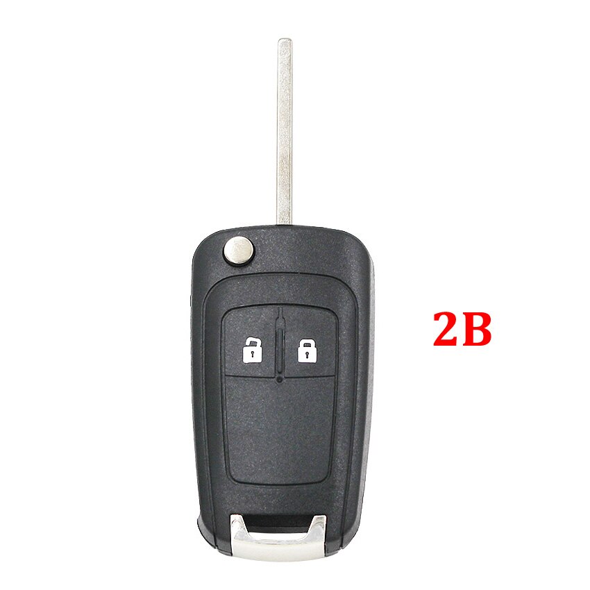 Remote Key Case Fob Vervanging 3 Knop Flip Folding... – Grandado