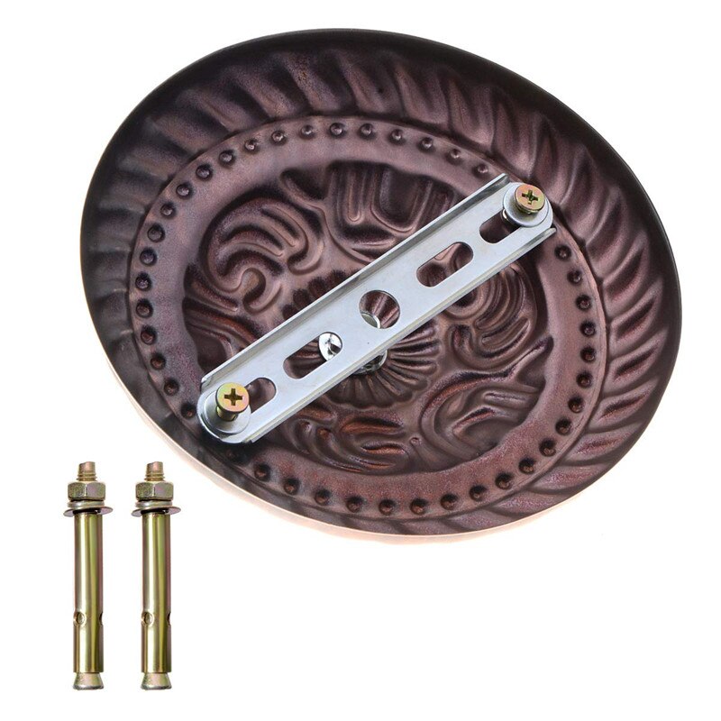 Saim Ceiling Light Plate Lamp Base with Closed Hoo... – Grandado