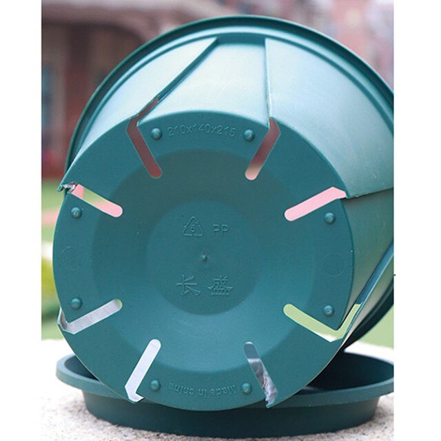 Thickened Green Mountain Root Pot Rose Clematis Pl... – Grandado