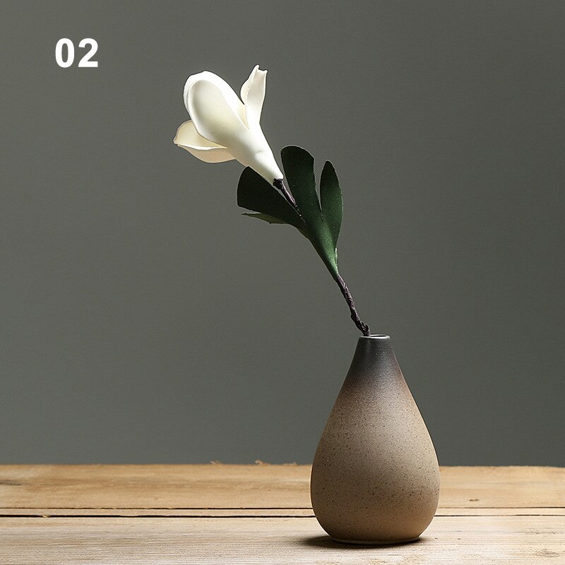 Home Simple Classic Ceramic Vase Ceramic Flower Va... – Vicedeal