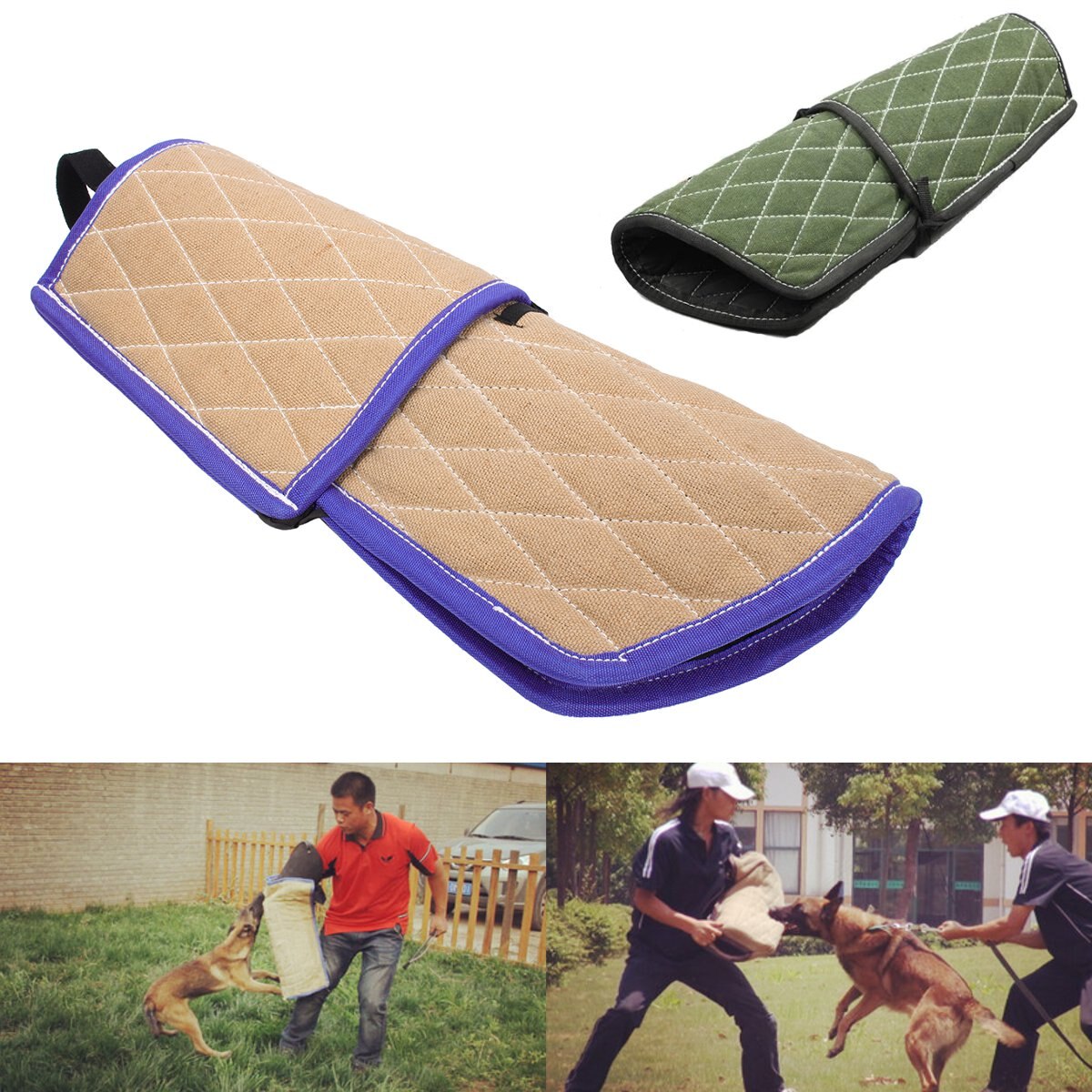 Dogs Training Bite Sleeve Protection Arm With Wood... – Vicedeal