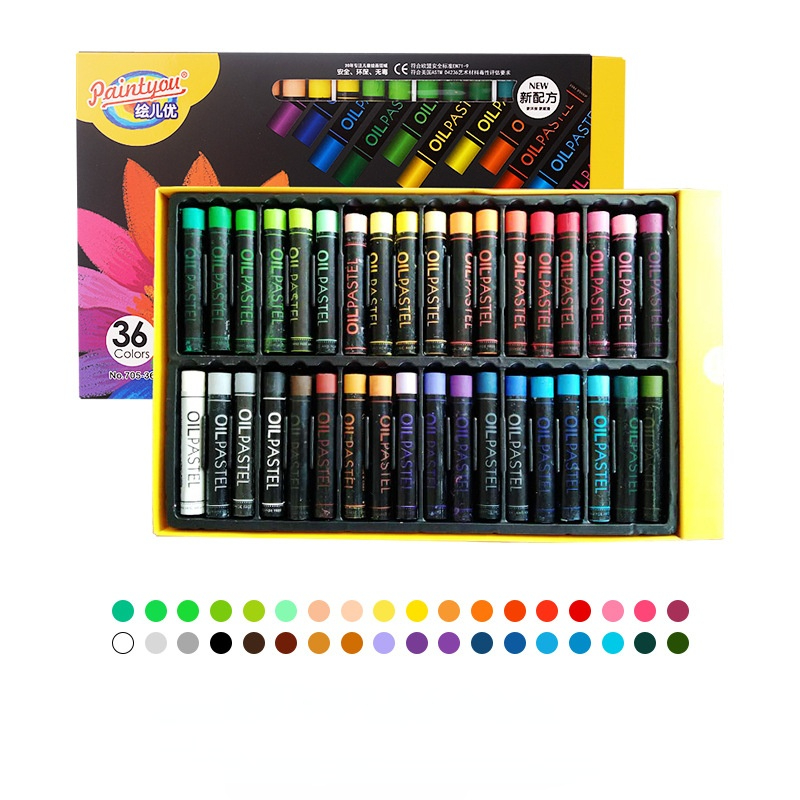 Heavy-color Oil Painting Stick 12-color Smeared Oi... – Vicedeal