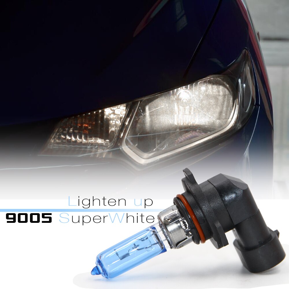 2PCS 9005 HB3 5000K White 55W 12V Halogen Headligh... – Vicedeal