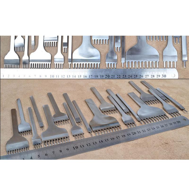 4Pcs/ set Leather Craft Tool Set Stainless Steel H... – Grandado