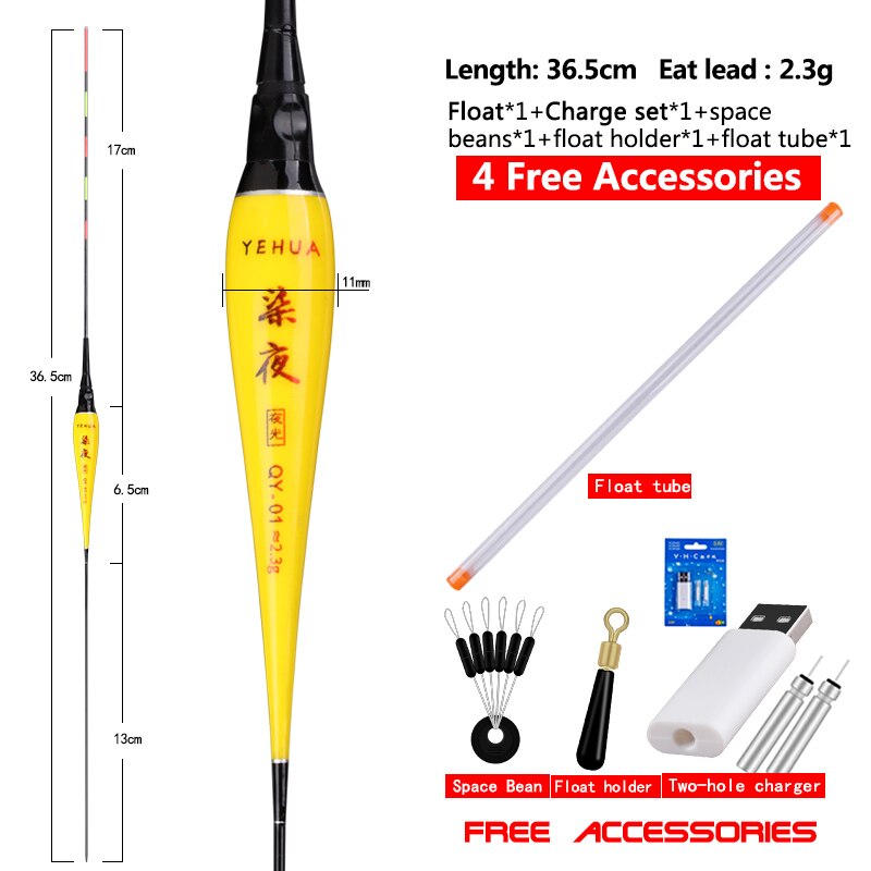 Luminous Fishing Floats Vertical Nano Buoy Electri... – Vicedeal