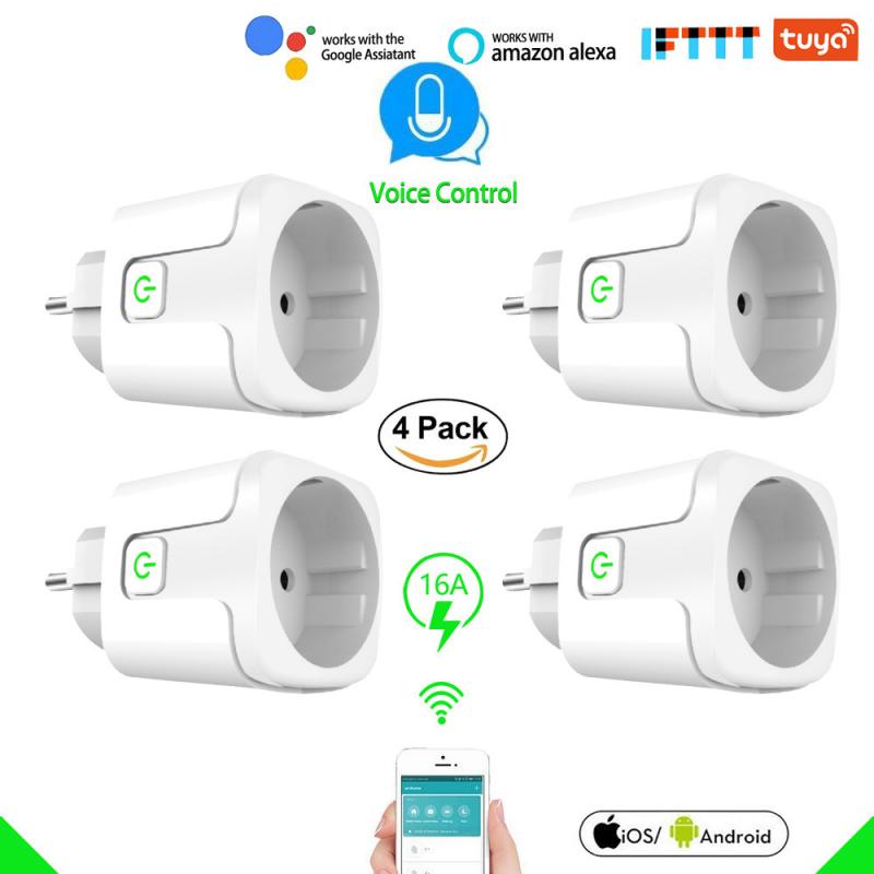 Eu 16A Smart Plug Wifi Socket Power Monitor Timing... – Vicedeal