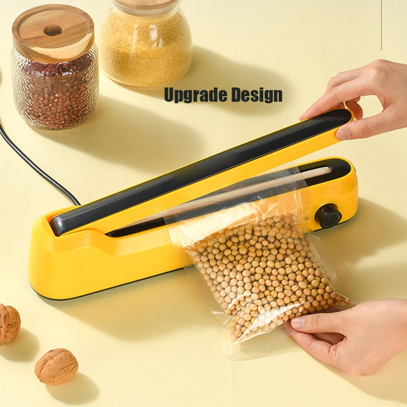 Creatieve Food Vacuum Sealer Draagbare Tas Clips H... – Grandado