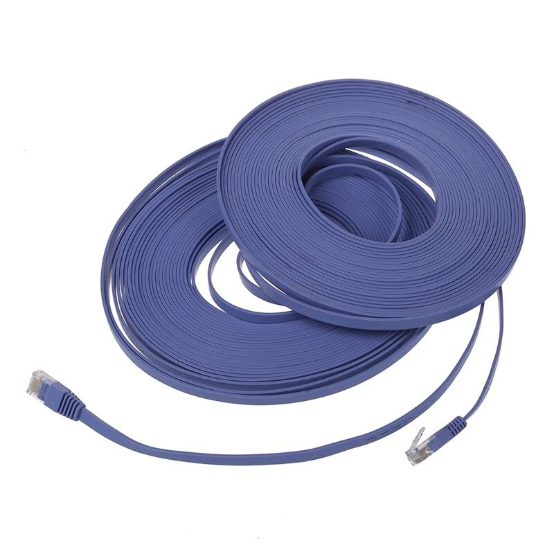 65.6FT 20M CAT6 CAT 6 Flat UTP Ethernet Network Ca... – Grandado