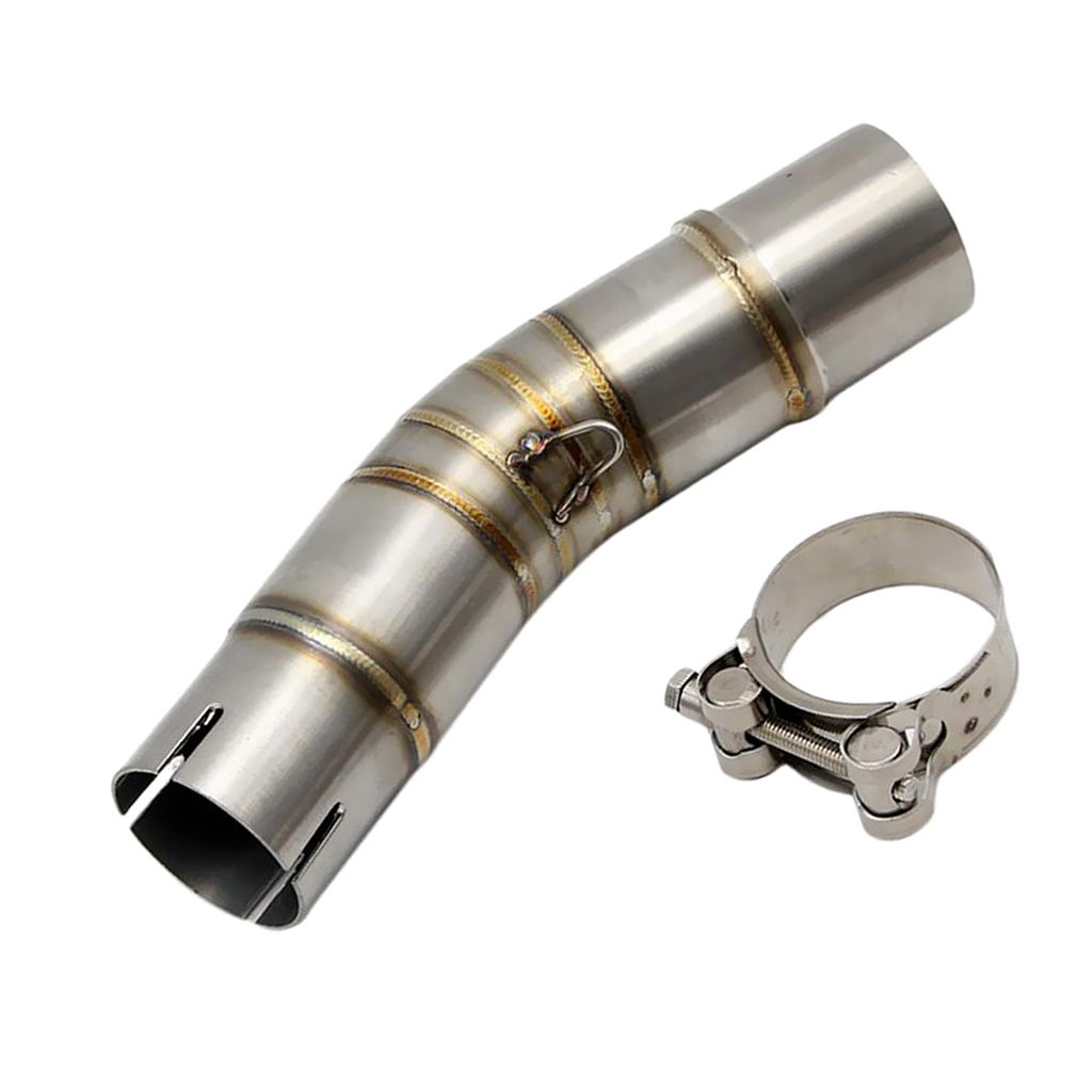 Motorcycle Exhaust Muffler Middle Link Pipe for SU... – Grandado