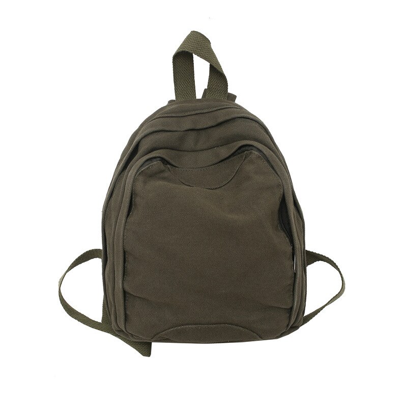 Teenager Small Size Canvas Fabric School Book Back... – Grandado