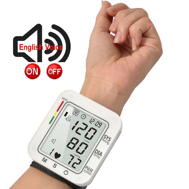 Wrist Home Automatic BP Monitor Irregular Heart Be... – Grandado