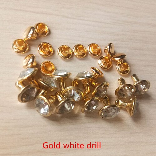 50 Sets 8mm Color Rhinestones Trim Rivets Studs DI... – Vicedeal