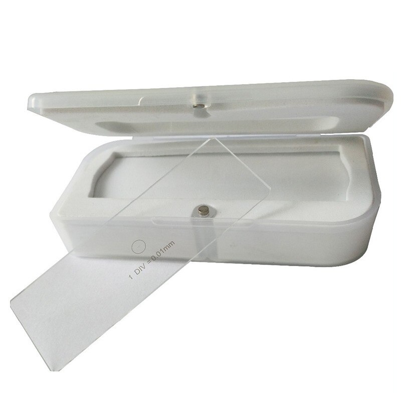 0.01 mm Stage Micrometer Glass slide Reticle Measu... – Vicedeal