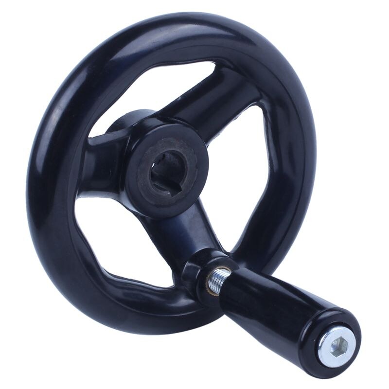 12mm Bore 100mm Diameter Hand Wheel for Milling Ma... – Grandado
