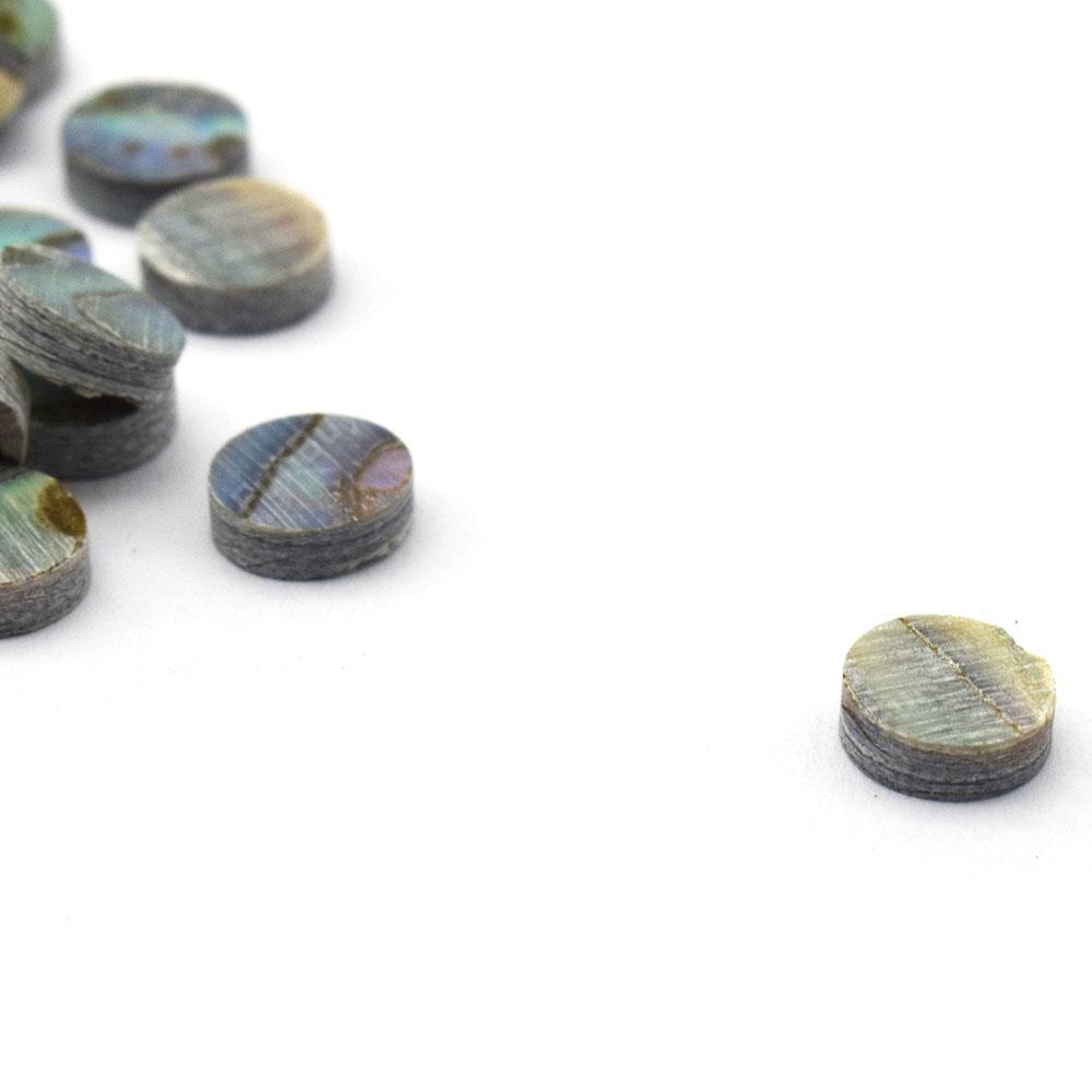 20pcs 2/3/4/6*2mm Colourful Abalone Inlay Dots Aba... – Grandado