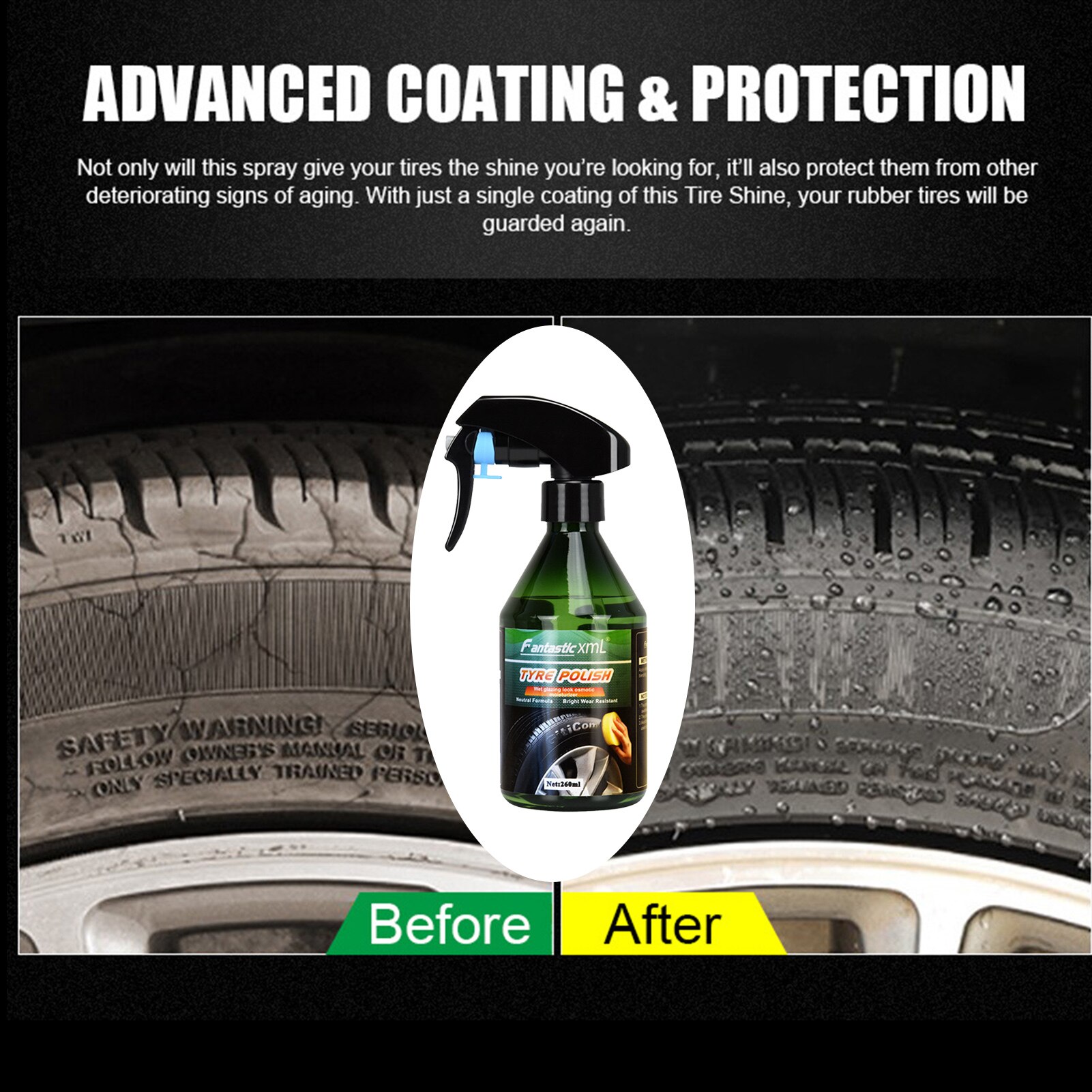 Autoband Shine Polish Wax Accessoires 260Ml Auto T... – Vicedeal