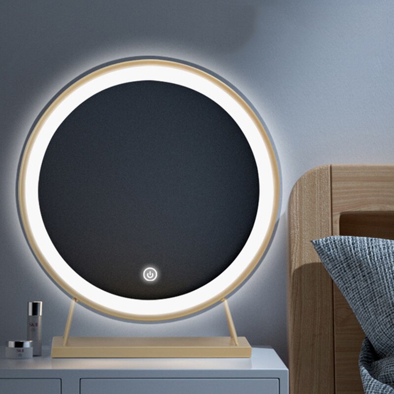 Mirror LED Desktop Makeup Mirror All-in-one Beauty... – Grandado