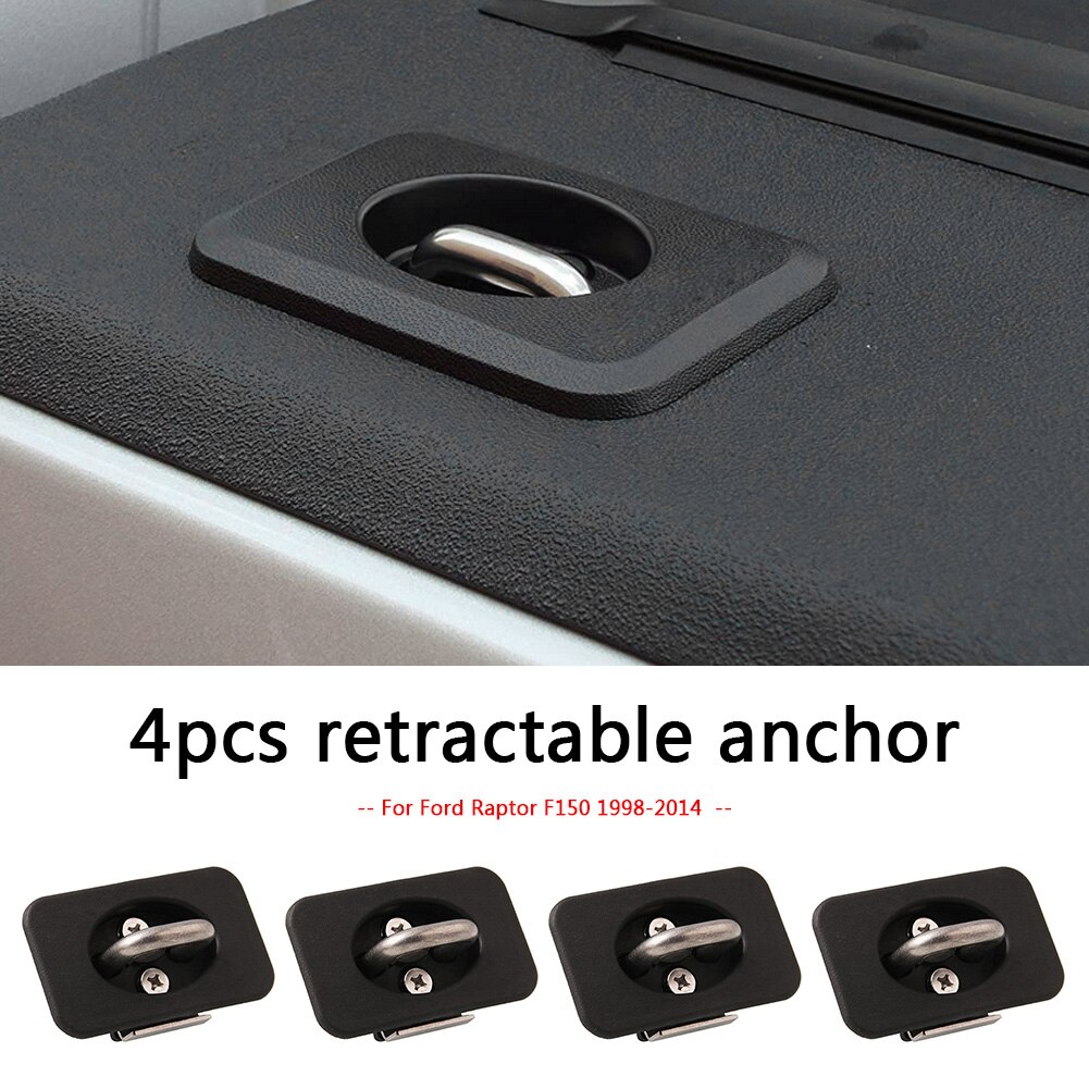 Multifunction 2 Pairs Truck Tie Downs Retractable Vicedeal