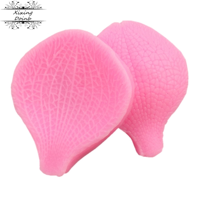2 pièces bricolage pétale silicone gâteau moule sucre Art moule fudge ...